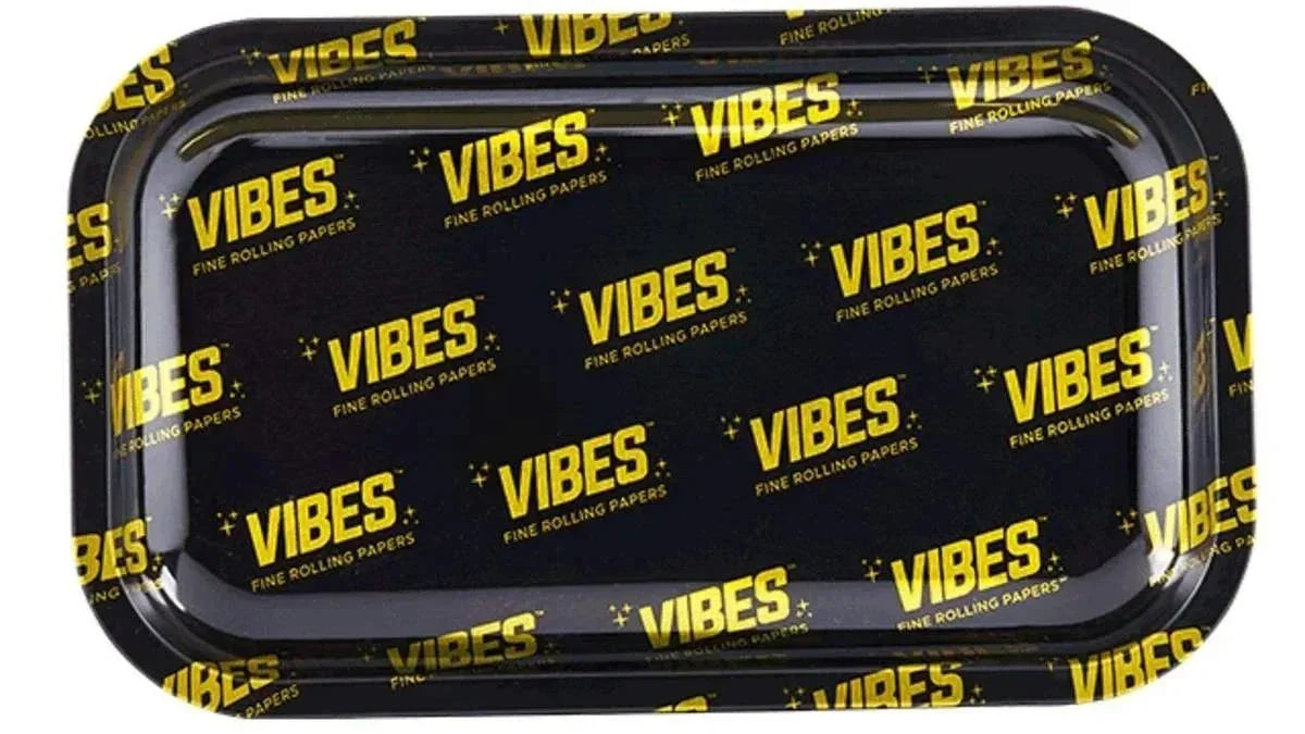 Vibes Rolling Tray Small - Classic – Stoked CT